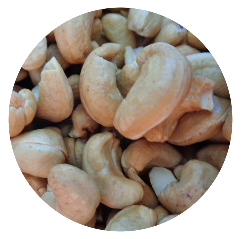 Castañas de Cajú Tostadas sin Sal 22,68kg – Innova